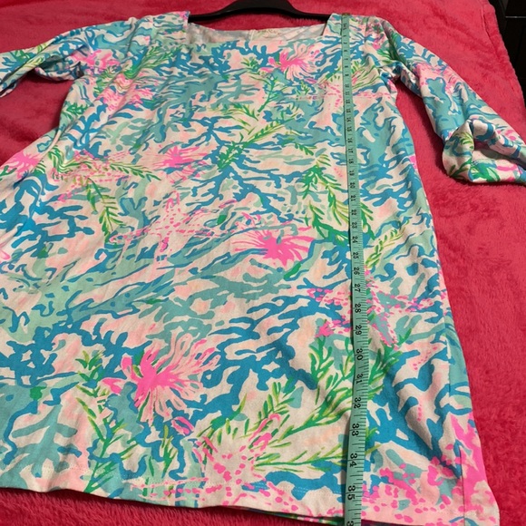 Lilly Pulitzer | Dresses | Lilly Pulitzer Bailee Multi Coral Bay Size ...